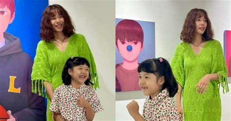 조윤희 딸 7살에 벌써 170cm 母 가슴까지…엄청난 성장 속도