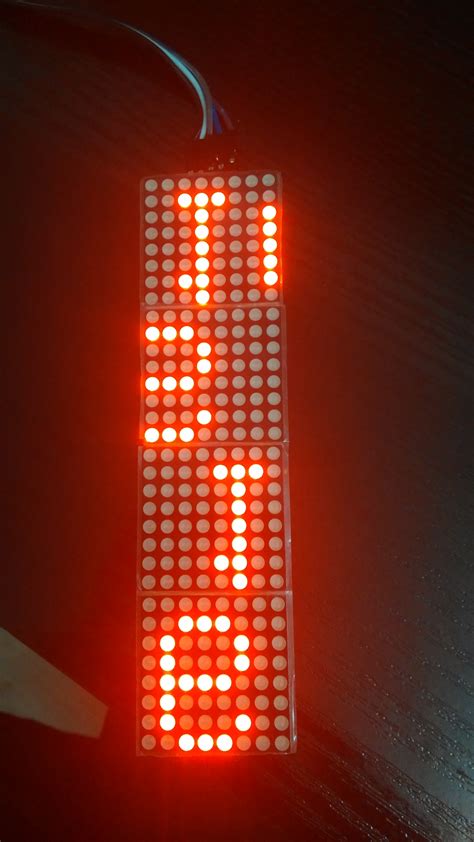 Mini LED Clock Nick S LED Projects