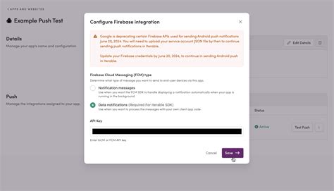 mobile push notifications migrating to the fcm v1 api iterable