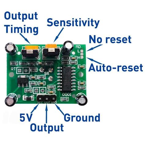 Module De Capteur De Mouvement Ociodual Hc Sr501 Pour Raspberry Pi