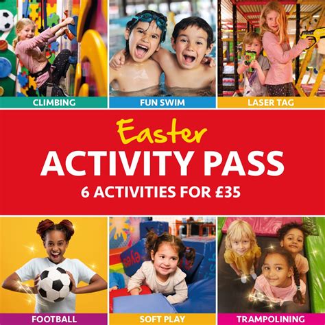 Easter Activity Pass Furzefield Leisure Centre