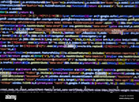 Programming coding screen, web developer coding screen Stock Photo - Alamy