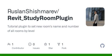 GitHub RuslanShishmarev Revit StudyRoomPlugin Tutorial Plugin To Set New Room S Name And