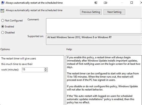 Windows Server 2012 Std Updates Gpo Windows Spiceworks Community