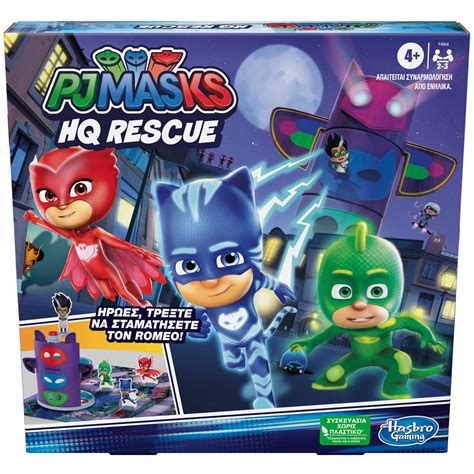 Hasbro Pj Masks Hq Rescue Board Game