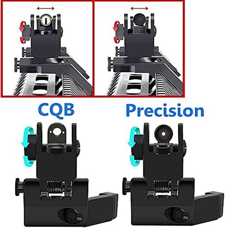 Fireclub For Ar15 Front And Rear Flip Up 45 Degree Rapid Transition