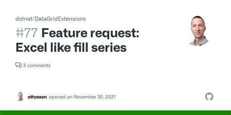 Feature Request Excel Like Fill Series Issue Dotnet DataGridExtensions GitHub