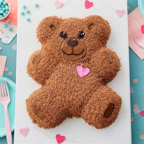 How To Pipe A Precious Buttercream Teddy Bear Cake At Home Wiltons
