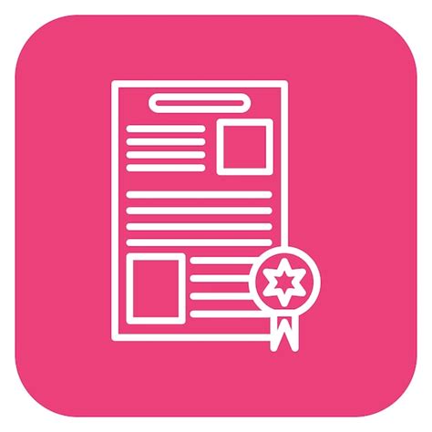 Premium Vector Certificate Vector Illustration