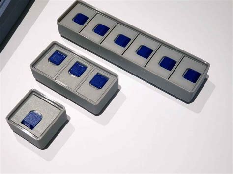 Gridfinity 1xy Multi Compartment Lidded Bins With Tabs Version 2 1 In