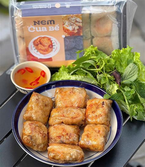 Nem Cua Bể Đặc Biệt Hải Phòng 8 Chiếc Hoa Mơ Food Đặc Sản 3 Miền