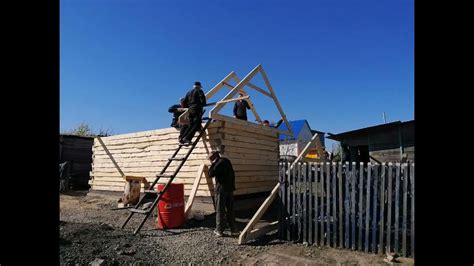 стройка бани Youtube