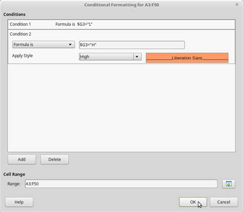 Worksheet Function Libreoffice Calc Conditional Formatting Based Of