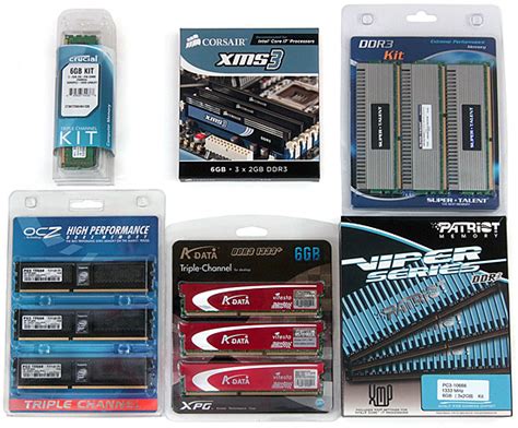 Ddr3 On A Budget Six 6 Gb Memory Kits Toms Hardware