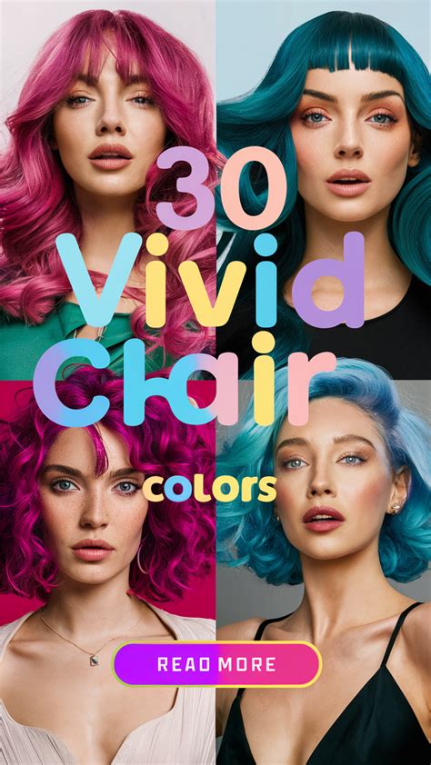 30 Vivid Hair Color Ideas Trends For Brunettes Blondes And Short Styles