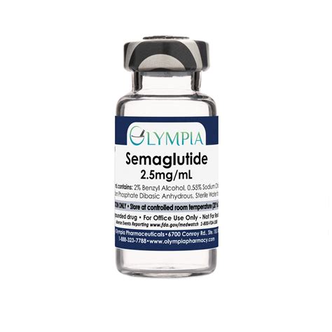 Compounded Semaglutide For Rx And Office Use Olympia Pharmacy