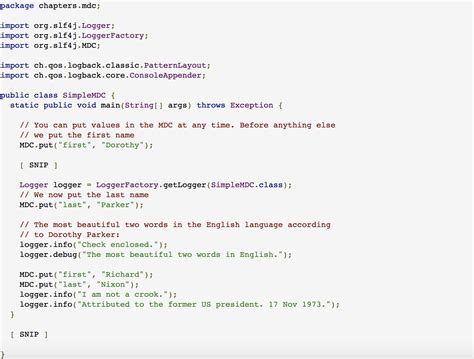 Logback Mdc 废物大师兄 博客园