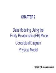 Mastering Data Modeling: Understanding ER Diagrams and Concepts | Course Hero