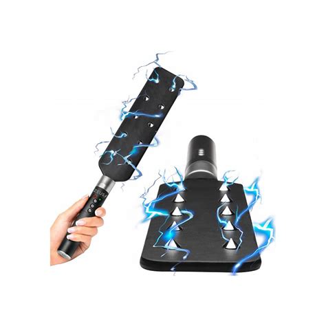E Stim Paddle Con Borchie Sex Toy Con Elettrostimolazione Zeus