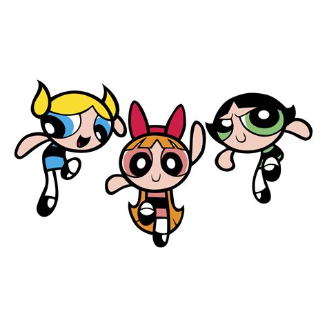 Bubbles Powerpuff Girls Friendship Powers Superhero Adventure Png