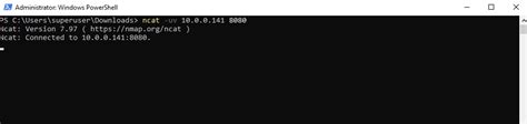 simple udp messaging in powershell or ncat build your own listener and