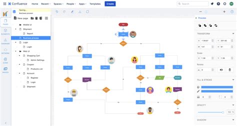 Draw Wireframes Mockup Prototype And Diagrams For Confluence Version
