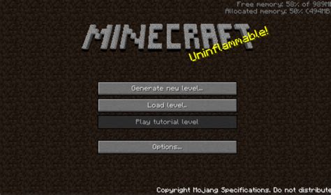 First Minecraft Indev World Updated Minecraft Map