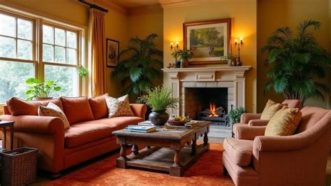 13 Cozy Living Room Ideas With Warm Colours For A Welcoming Atmosphere