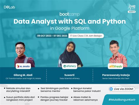 3 Bootcamp Dqlab Persiapkan Kamu Jadi Data Analyst