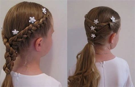 Прически для девочек на Новый Год 2018 2019 с фото и описанием поэтапно видео