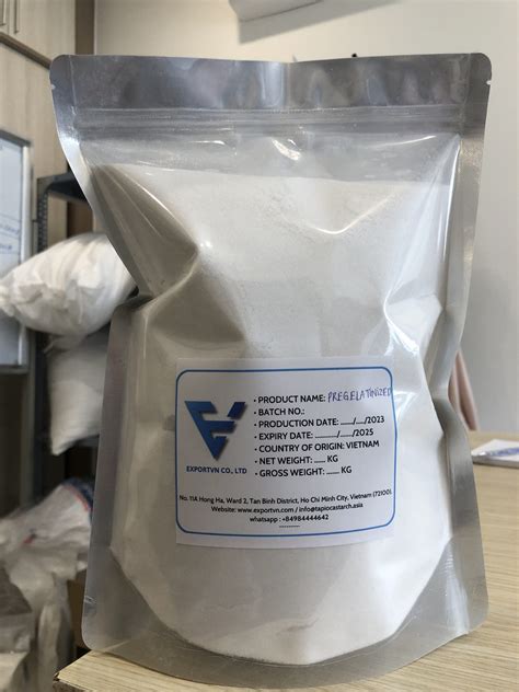 Pregelatinized Starch Alpha Starch