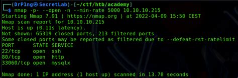 HackTheBox Academy Writeup OSCP Friendly Dr P Ng