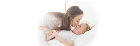 Premium Photo Awakening To A Happy Day Mom Wakes Up Her Little