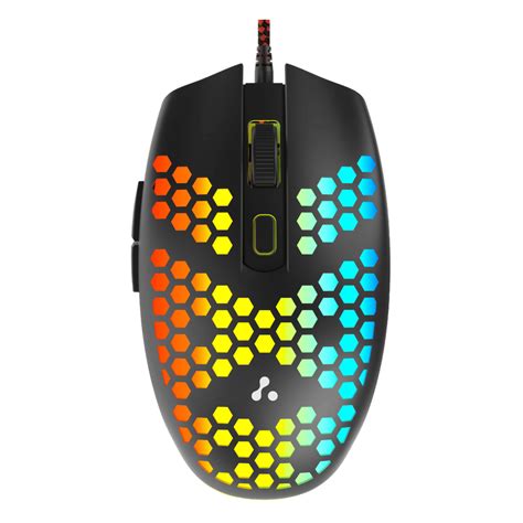 Shop Ambrane Trone X Wired Gaming Mouse Black At Online