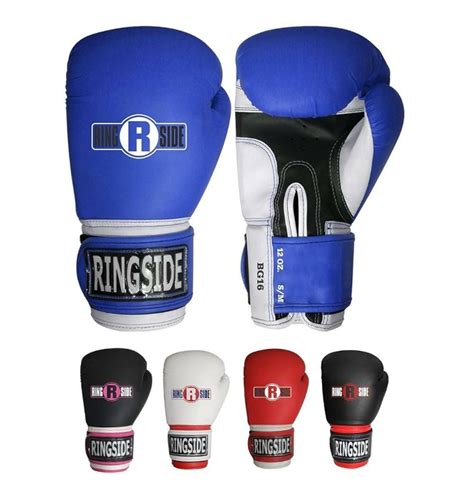 Ringside 프로 스타일 복싱 트레이닝 장갑 킥복싱 무에타이 젤 스파링 펀칭백 장갑 라지xl 블루 티몬