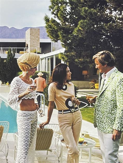 Palm Springs Party By Slim Aarons 30x40 Unframed Getty Images C Print