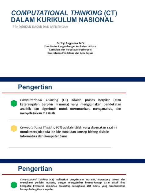 computational thinking dalam kurikulum nasional pdf