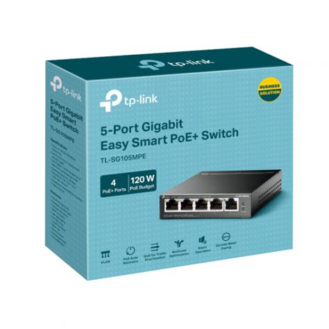 TP Link TL SG MPE Port Gigabit Easy Smart Switch With Port PoE