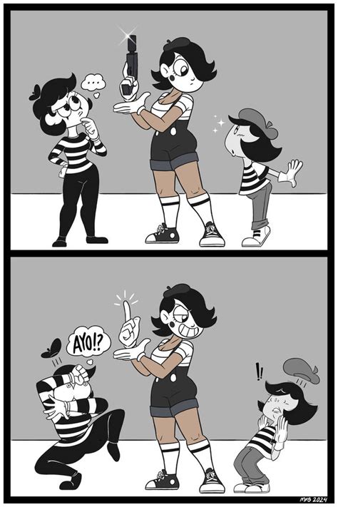 A Mimes Weapons Display By Mysteryfanboy718 On Deviantart