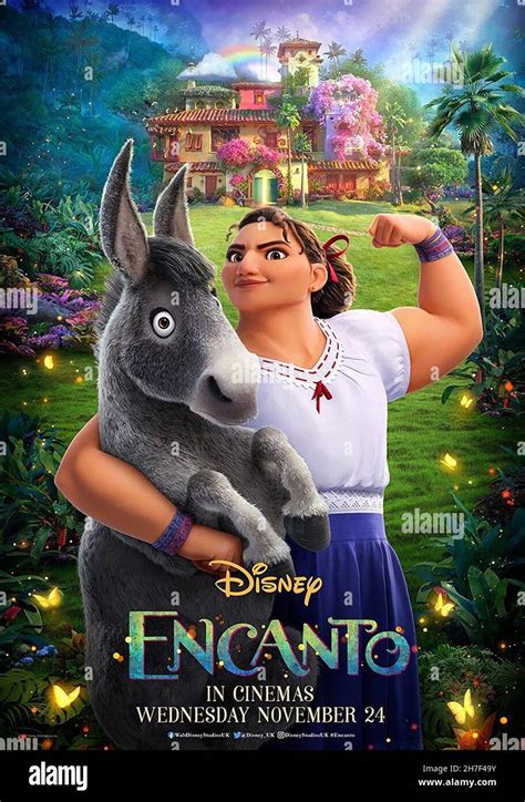 Encanto British Character Poster Luisa Madrigal Voice Jessica