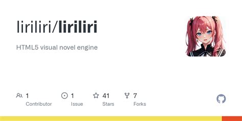 Github Liriliri Liriliri Html5 Visual Novel Engine
