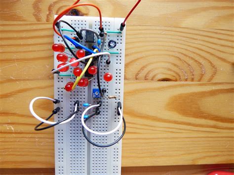 Valentine LED Chaser Part The Breadboard HomeHack