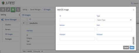 using the server manager web user interface contrail networking 4 1