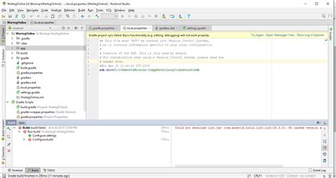 Android Studio Could Not Download Lintjar Comandroidtoolslintlint