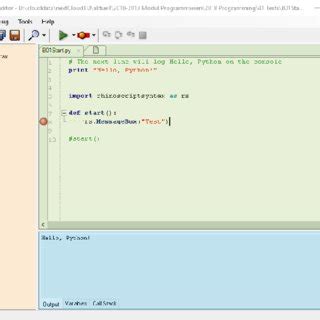 Rhino Python Editor With Its Three Areas Libraries Orange Script Download Scientific