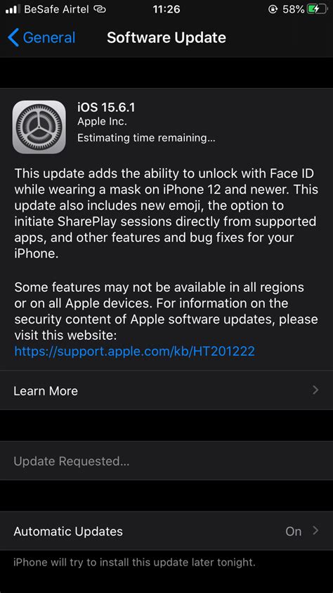 My Iphone Is Not Updating Apple Community