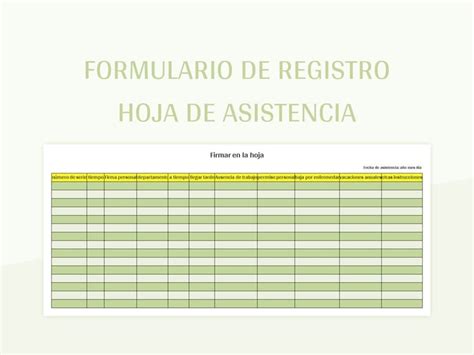 Plantilla De Formato Excel Formulario De Registro Deportivo Y Hoja De