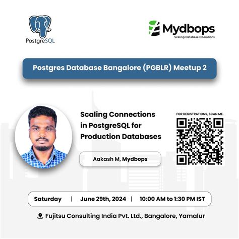join us for postgres database bangalore meetup kabilesh p r posted on