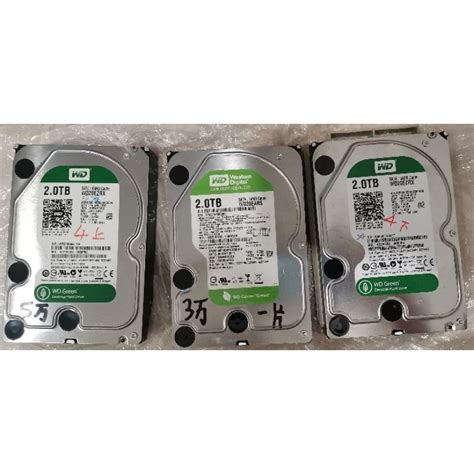 Used WD HDD Green 3t 2t Laptop Hard Disk Cctv Hard Disk Shopee Malaysia