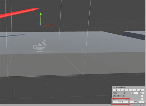 Visual Effect Is Not Showing In Editor On Play Unity Engine Unity